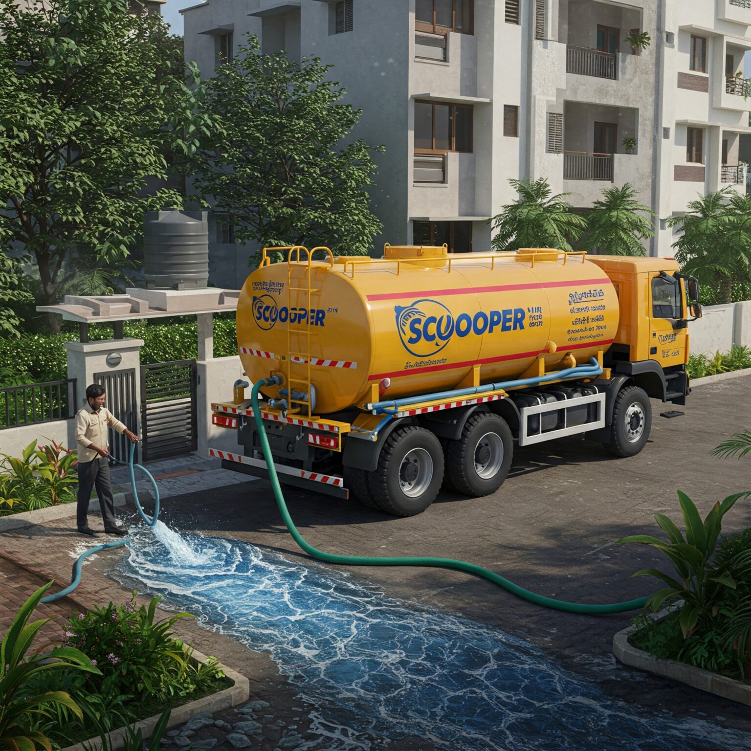 Home - Scooper - Water Tanker Delivery